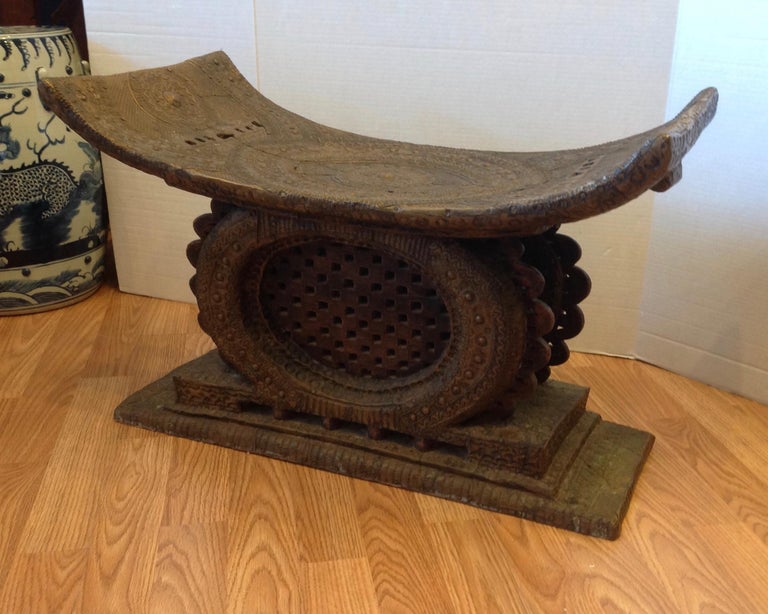 Ashanti Chief's Bench at 1stDibs