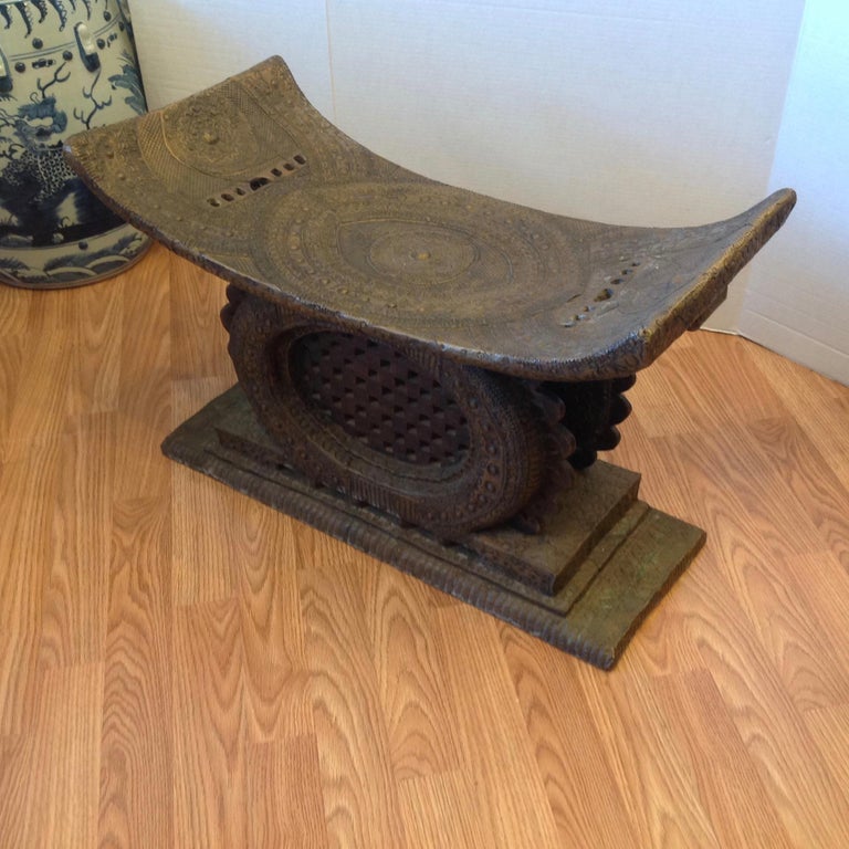Ashanti Chief's Bench at 1stDibs