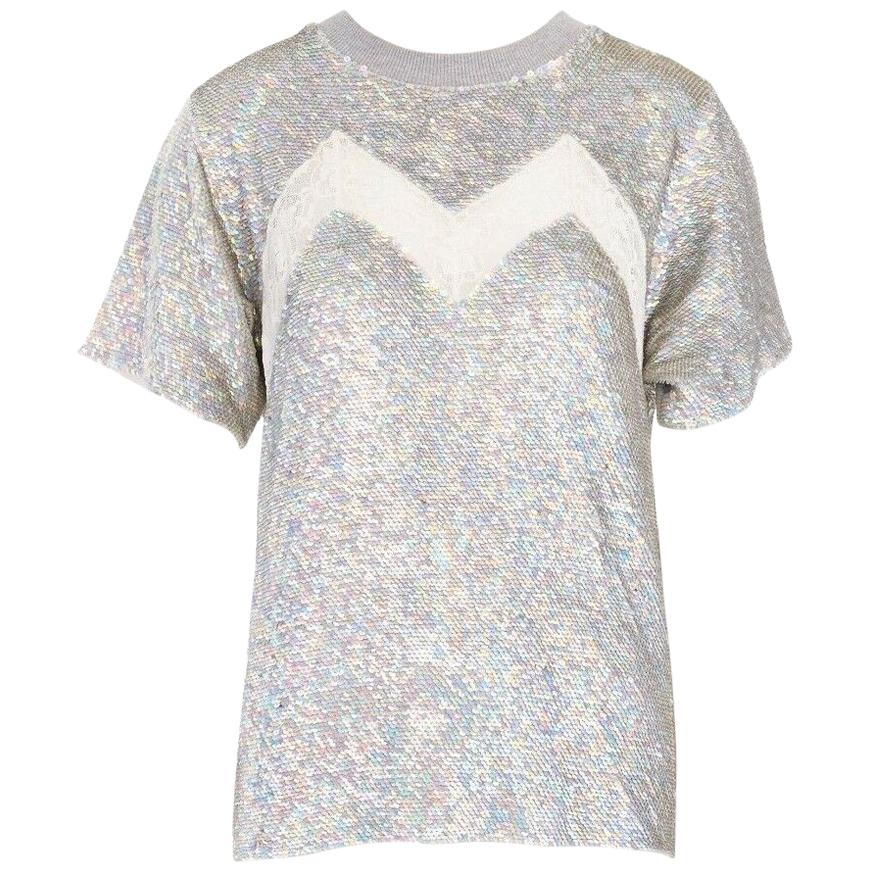 Ashish V-Neck Sequin-Embellished Mini Dress at 1stDibs | ashish bow ...