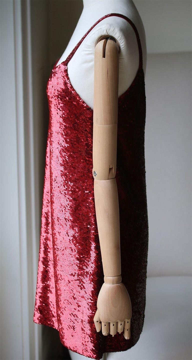 Ashish Sequin-Embellished Mini Dress at 1stDibs | sequin dress