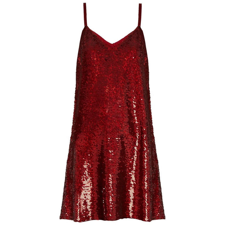 Ashish Sequin-Embellished Mini Dress at 1stDibs | sequin dress