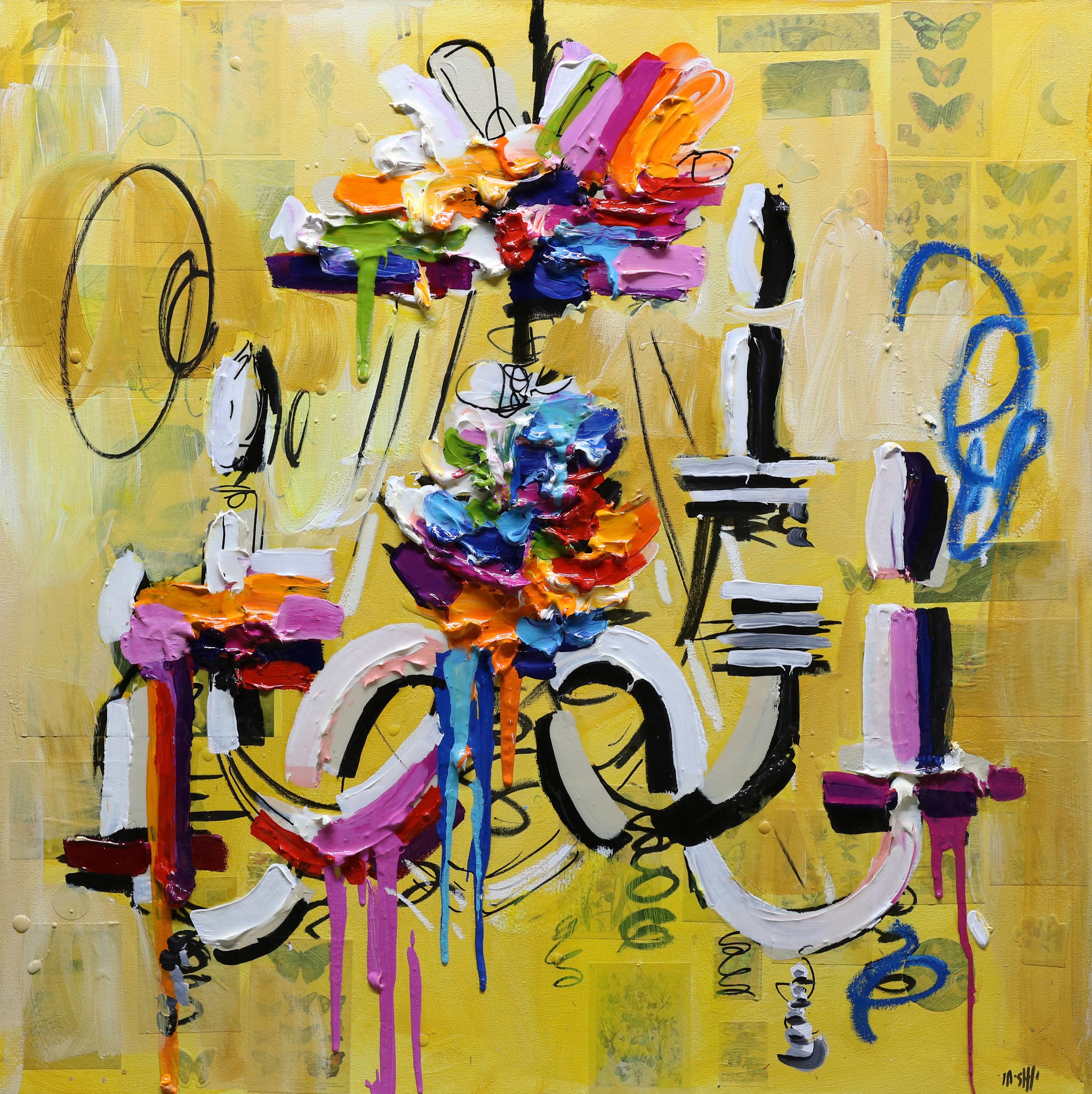 Jean-Luc Messin - Monumental Floral Still Life by French Artist Jean ...