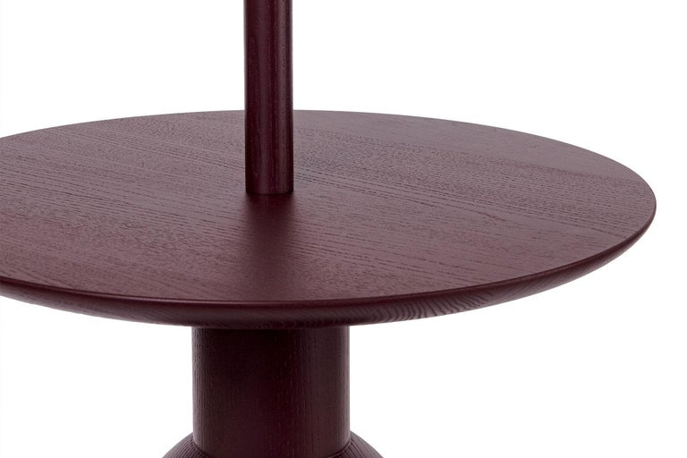 Ashwood Stained Amaranth Low Table, Cassina For Sale at 1stDibs