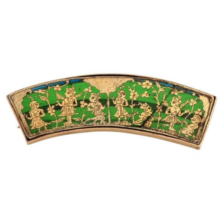 Asian Arch Brooch For Sale at 1stDibs