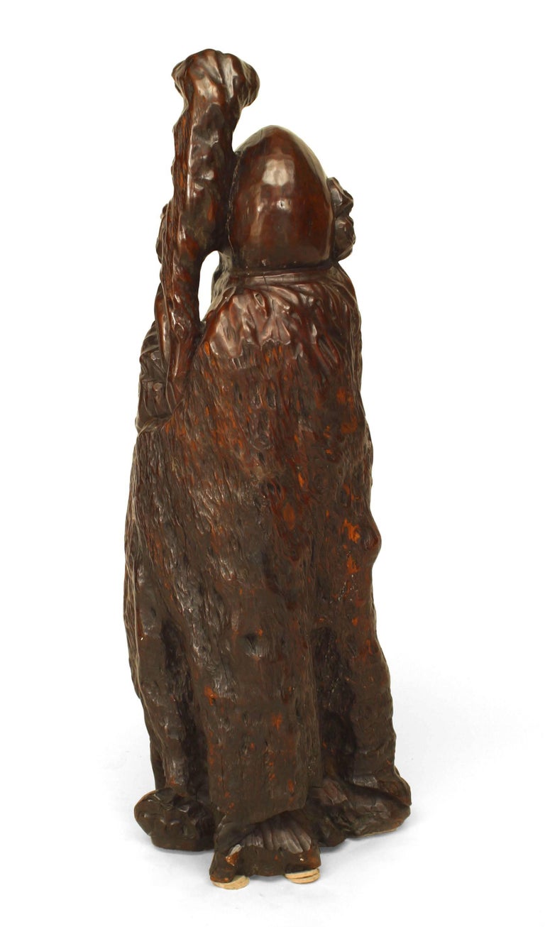 Chinese Carved Root Deity Figure For Sale at 1stDibs | deity root