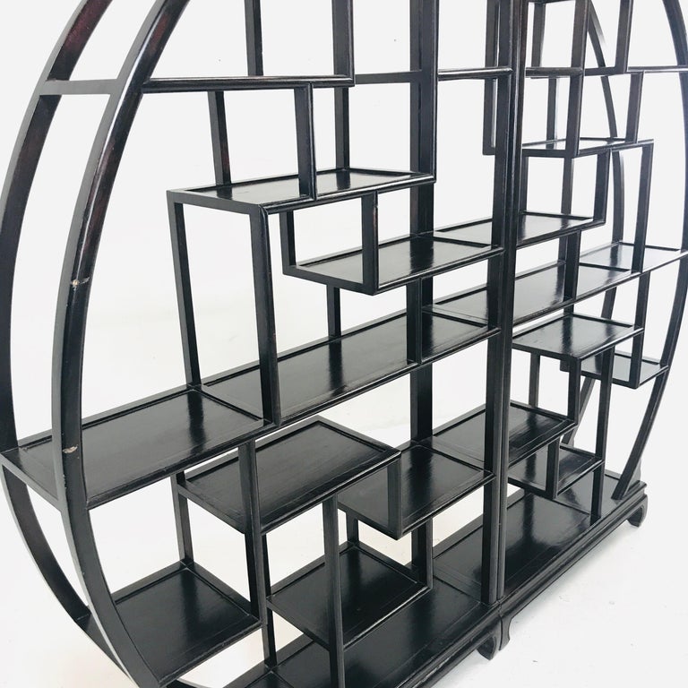 Asian Circular Shelf at 1stDibs