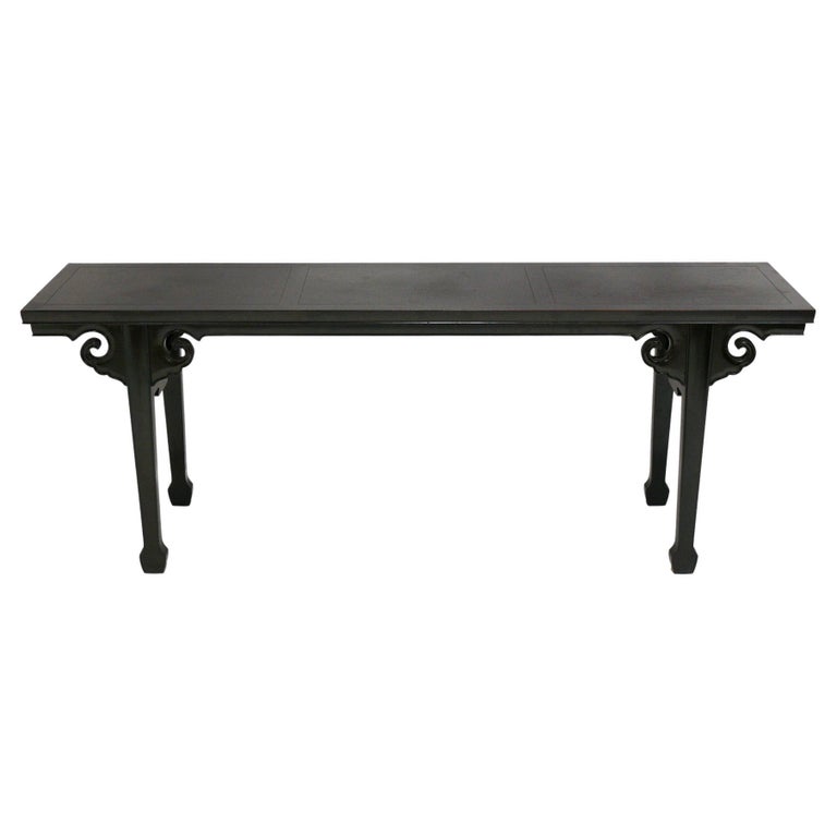 Asian Inspired Console Table by Michael Taylor for Baker In Your Choice ...
