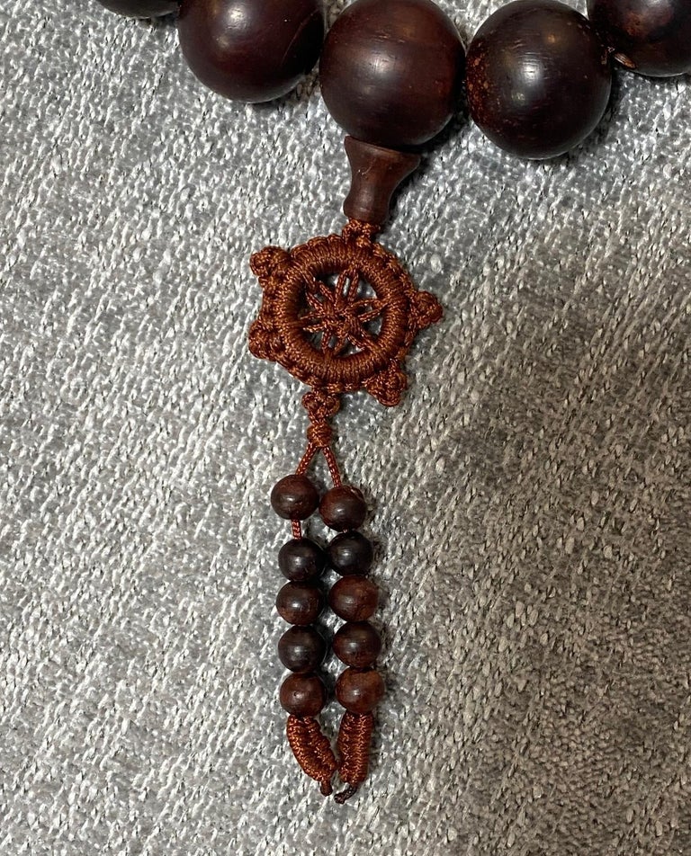 Asian Japanese Chinese Vietnamese Agarwood Buddhist Prayer Bead ...