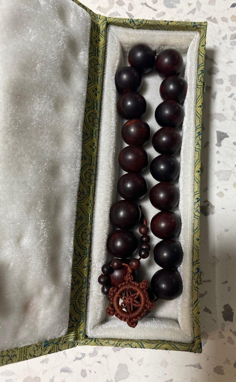Asian Japanese Chinese Vietnamese Agarwood Buddhist Prayer Bead ...