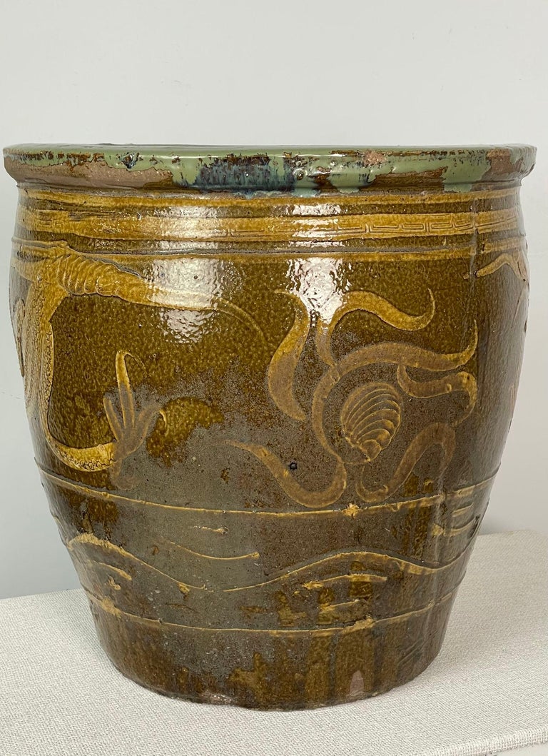 Asian Jardinière, Planter, Cachepot or Fish Bowl, Tony Duquette For ...