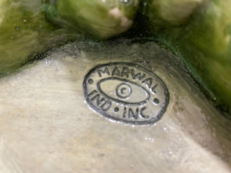 Asian Koi Fish Side Tables by Marwal, a Pair For Sale at 1stDibs ...