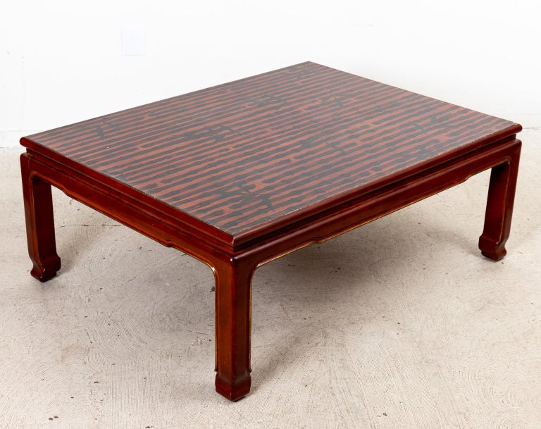 Asian Style Coffee Table For Sale at 1stDibs