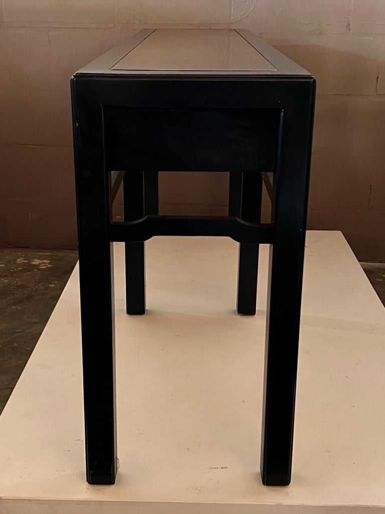 Asian Style Console Table with Drawers For Sale at 1stDibs