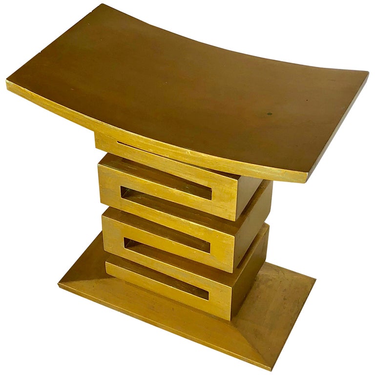 Asian Style Stool, Mid-Century Modern For Sale at 1stDibs