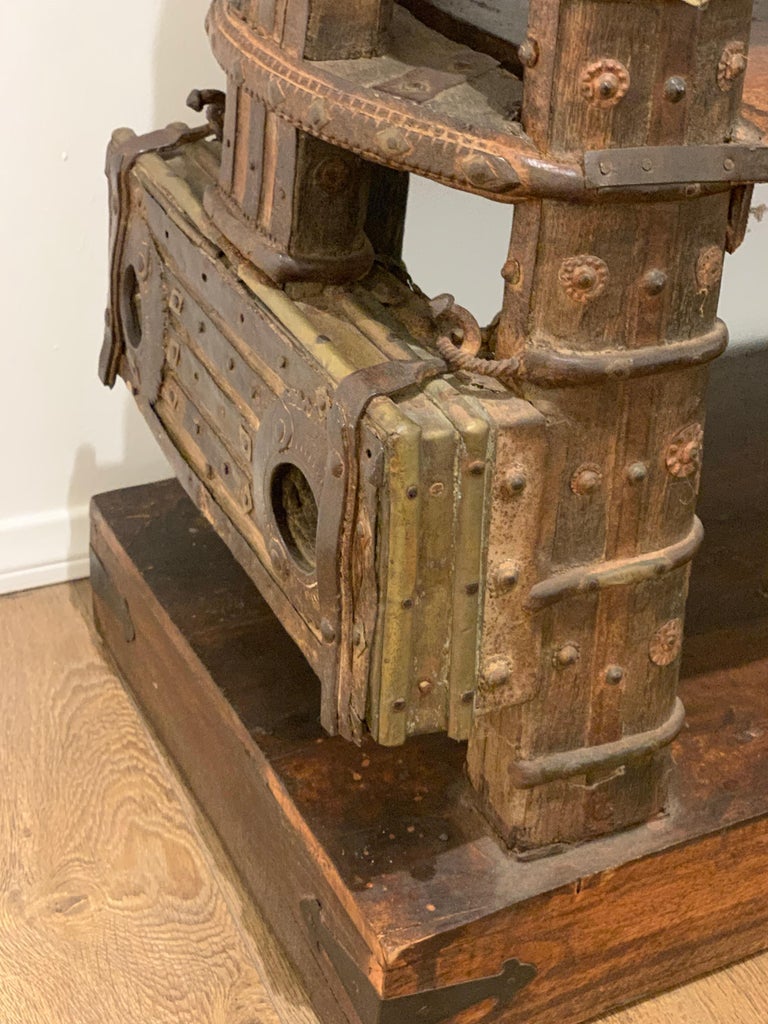 Asian Weathered Tall shell For Sale at 1stDibs