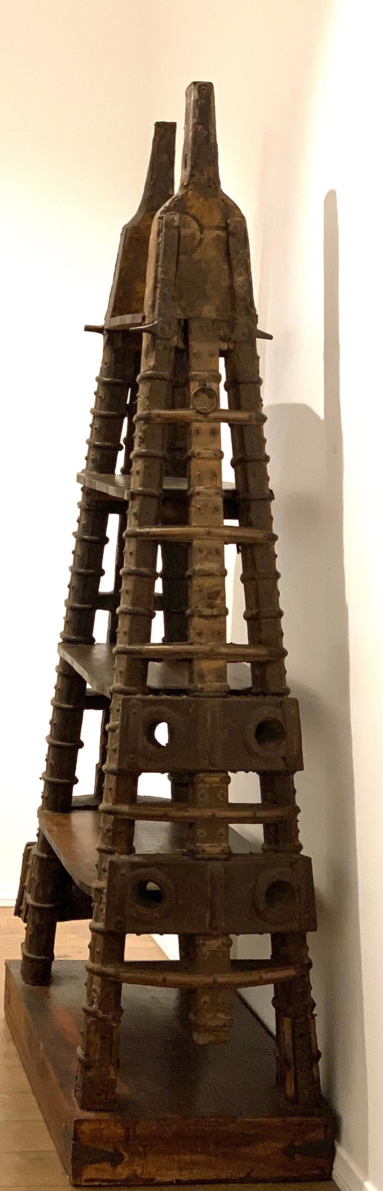 Asian Weathered Tall shell For Sale at 1stDibs