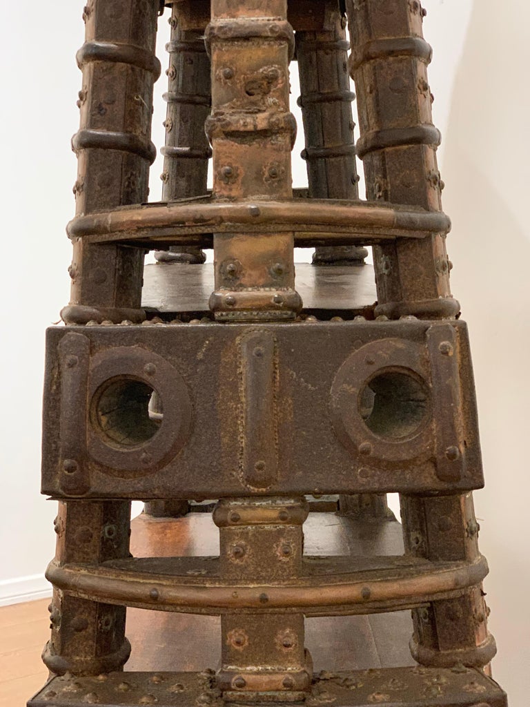 Asian Weathered Tall shell For Sale at 1stDibs