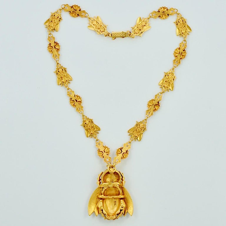Askew London Gold Plated Crystal Bee Pendant with Fly and Flower Link ...
