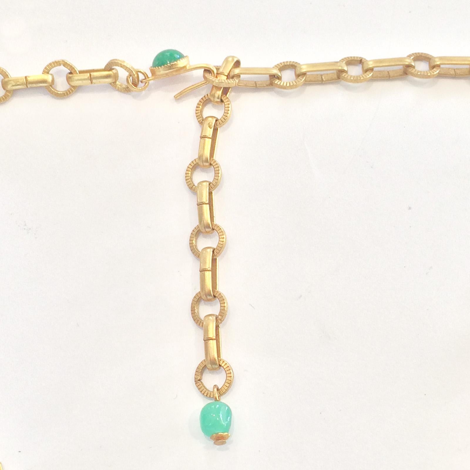 Askew of London Egyptian Revival Cicada Necklace at 1stDibs