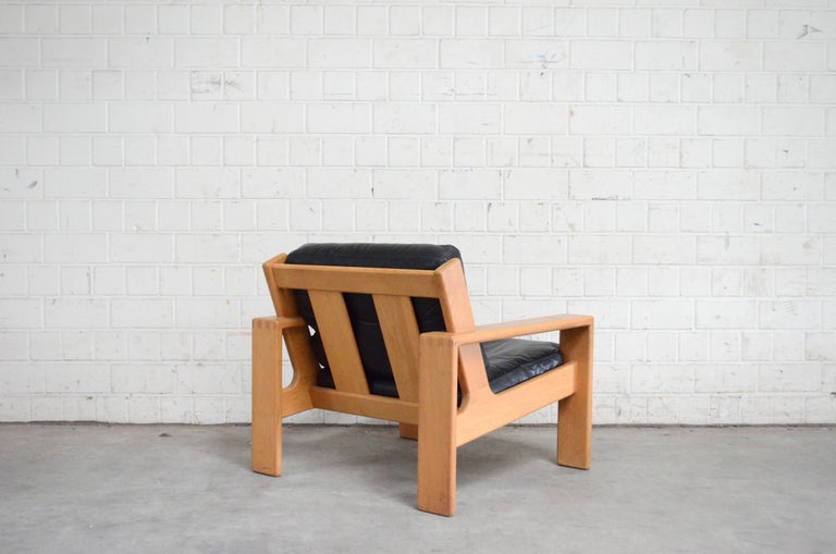 Asko Bonanza Leather Chair design Esko Pajamies For Sale at 1stDibs ...