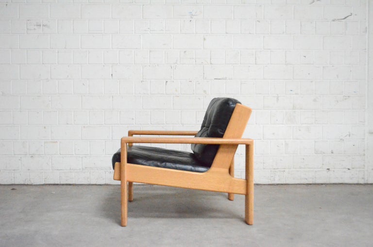 Asko Bonanza Leather Chair design Esko Pajamies For Sale at 1stDibs ...