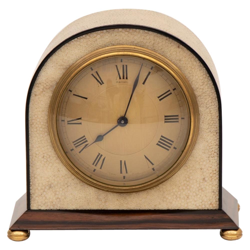 Asprey Art Deco Clock by Buren, c.1920 For Sale at 1stDibs