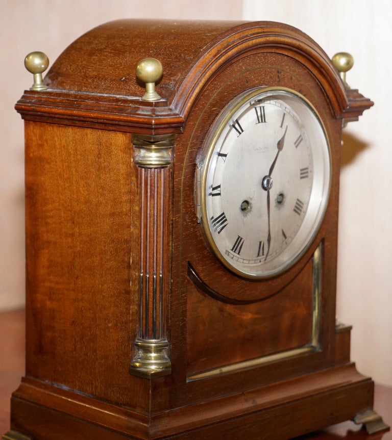 Asprey Bond Street Mantle Clock circa 1860 for Light Restoration Lovely ...