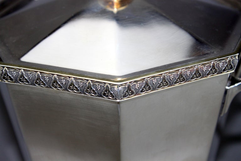 Asprey and Co, Heavy Solid Silver Ice Bucket, London, 1979 For Sale at ...