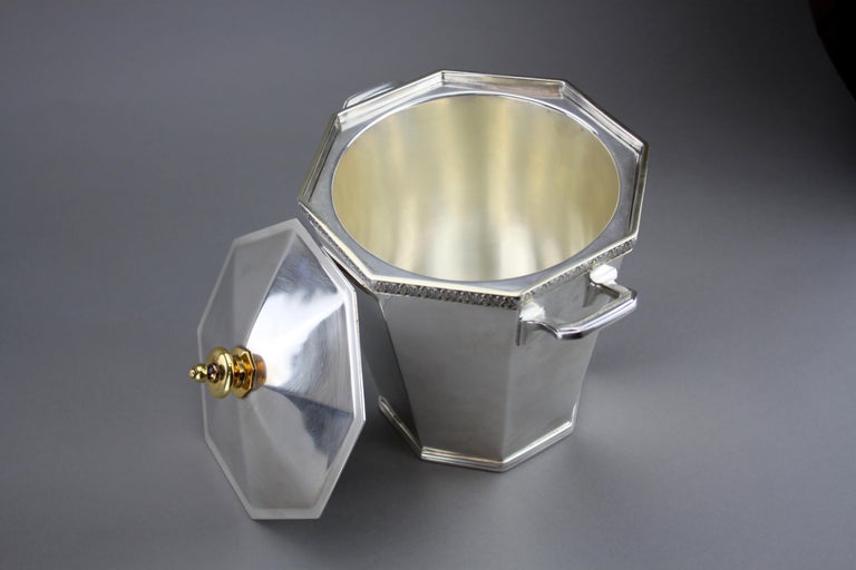 Asprey and Co, Heavy Solid Silver Ice Bucket, London, 1979 For Sale at ...