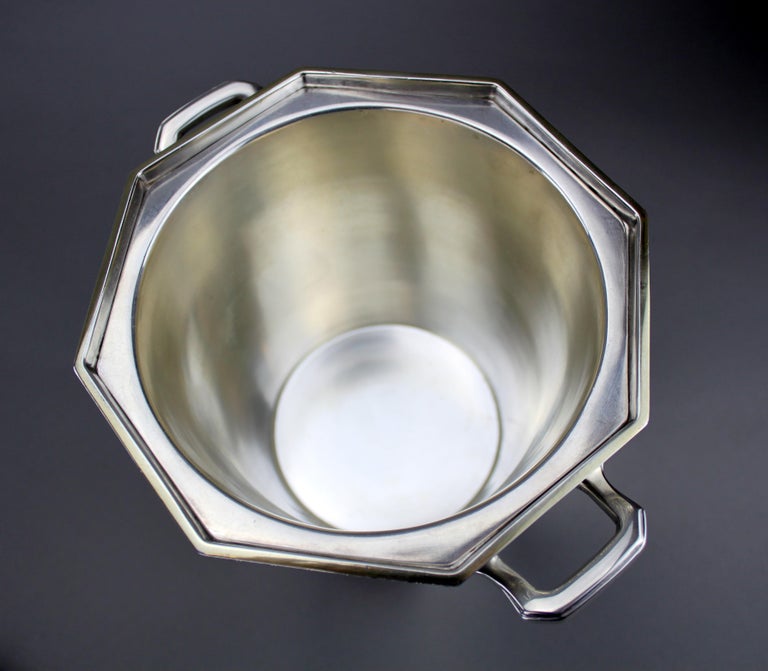 Asprey and Co, Heavy Solid Silver Ice Bucket, London, 1979 For Sale at ...