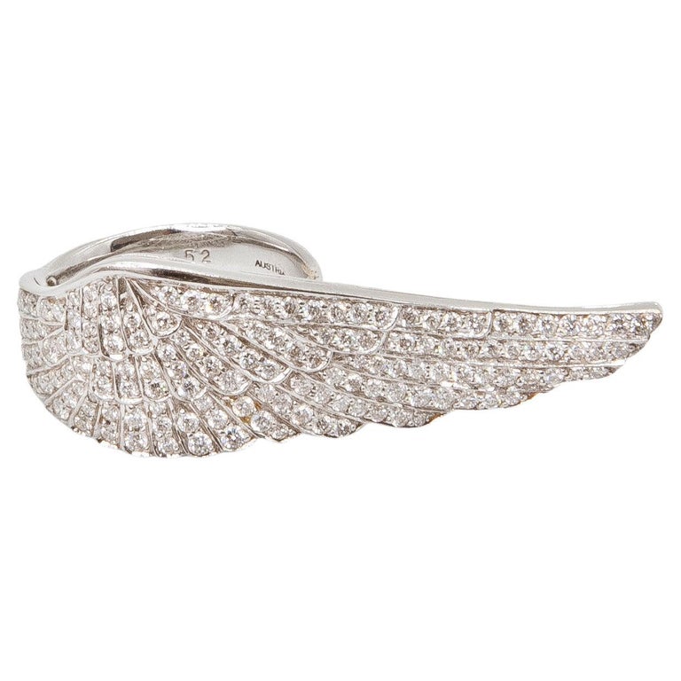 Asprey Garrard Feather Ring For Sale at 1stDibs