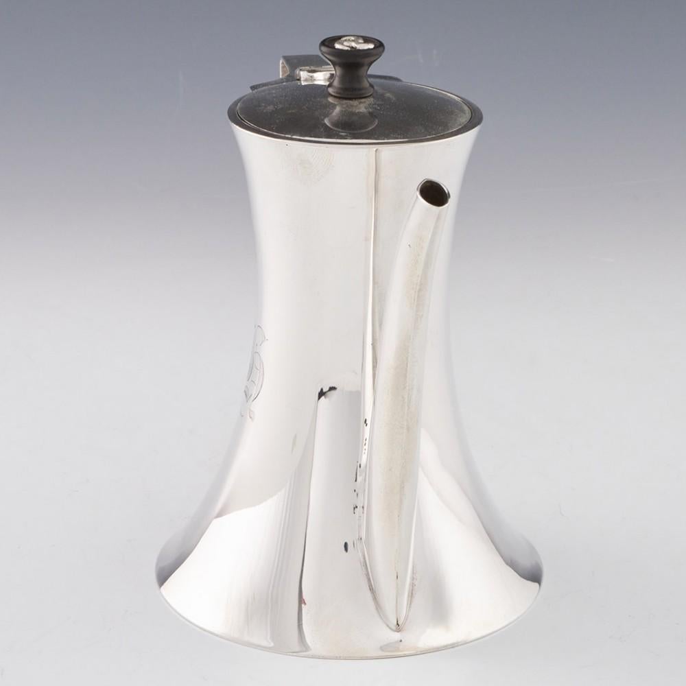 Asprey Sterling Silver Bachelors Coffee Pot Birmingham 1909 For Sale at ...