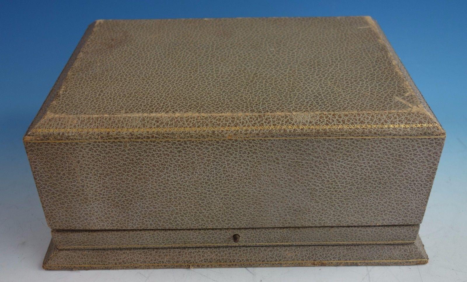 Asprey Sterling Silver Ceremonial Box Finely Engraved '#1569 ...