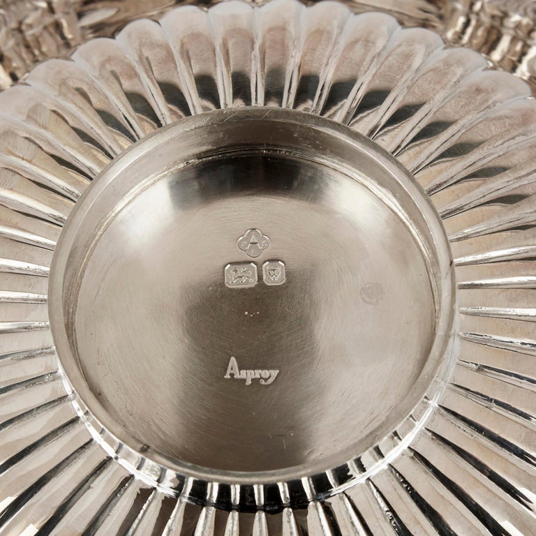 Asprey Vermeil and Silver Table Centerpiece For Sale at 1stDibs