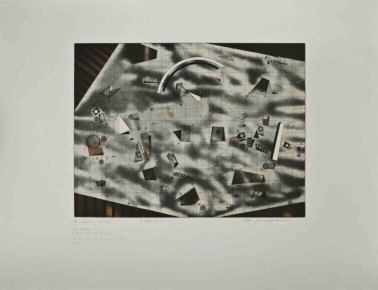Assadour Nasser Assar - Dispersion - Etching by Assadour Nasser Assar ...