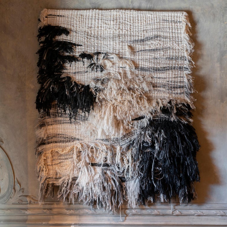 "ASTER" Wool / Linen Textile Wall Artwork by Perrine Rousseau at 1stDibs