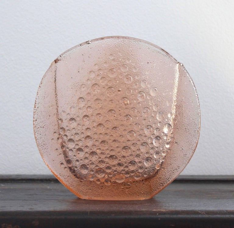 Asteroid Flower Vase by Jan Sylwester Drost in rare Rose Pink Colour ...