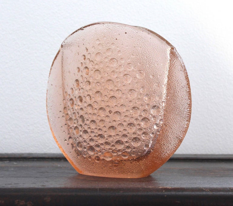 Asteroid Flower Vase by Jan Sylwester Drost in rare Rose Pink Colour ...