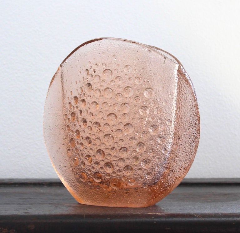 Asteroid Flower Vase by Jan Sylwester Drost in rare Rose Pink Colour ...