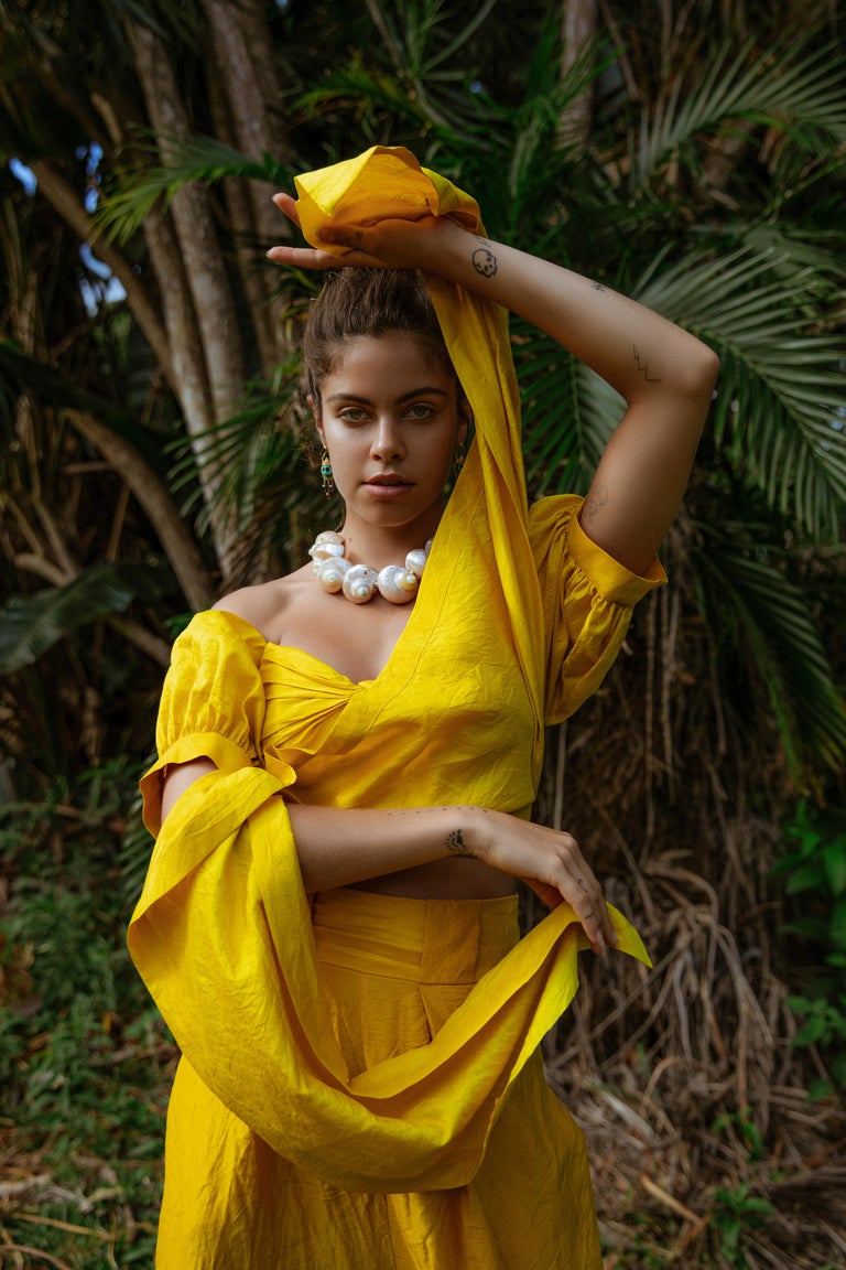 Astraea Necklace, 18 Karat Gold-Plated LAST ONE at 1stDibs