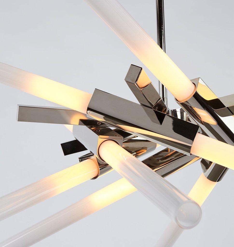 Astral Agnes 01 in Brass with Straight Glass by Lindsey Adelman for ...
