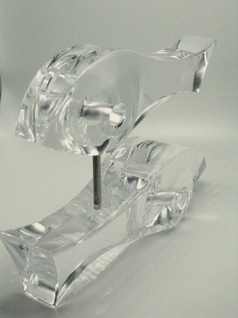 Astrolite 1970s Lucite Fish Sculpture at 1stDibs