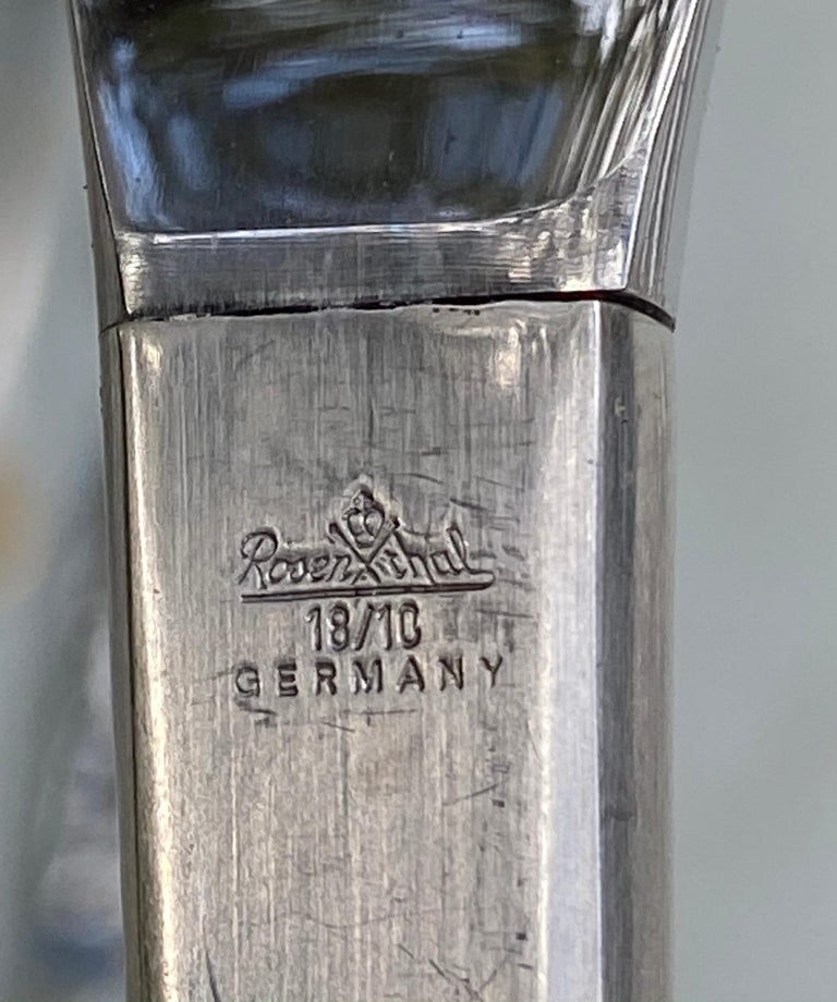 Asymmetria Stainless Flatware by Rosenthal Place Setting for 10 58 ...