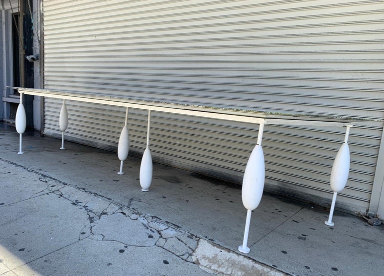 Asymmetrical Marble Table by Sema Topaloglu at 1stDibs