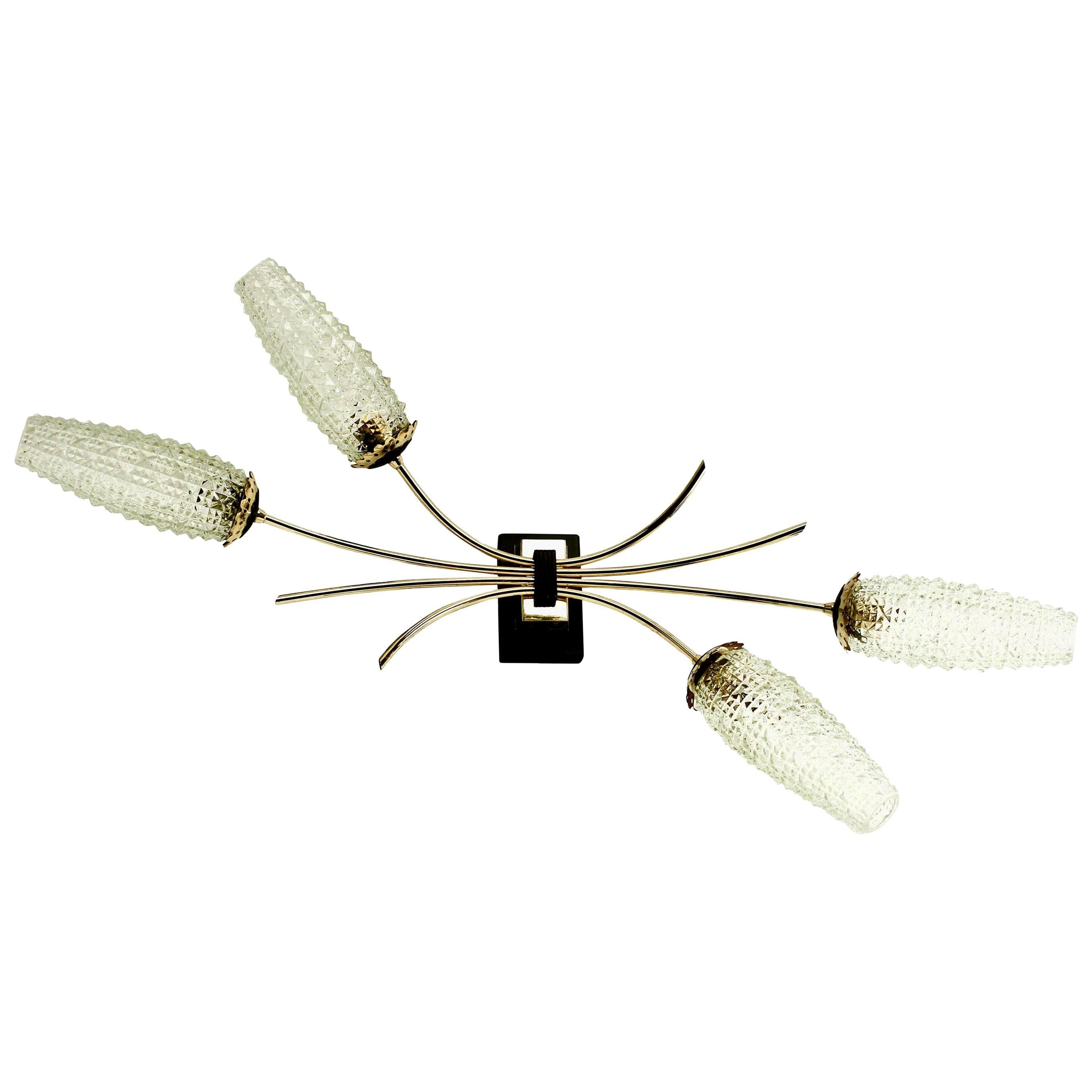 Greenwich Hotel Glass Rod Light at 1stDibs