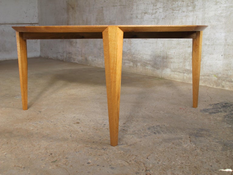 AT Dining Table, Round, Solid Oak with Estremoz Marble Top by Tomaz ...