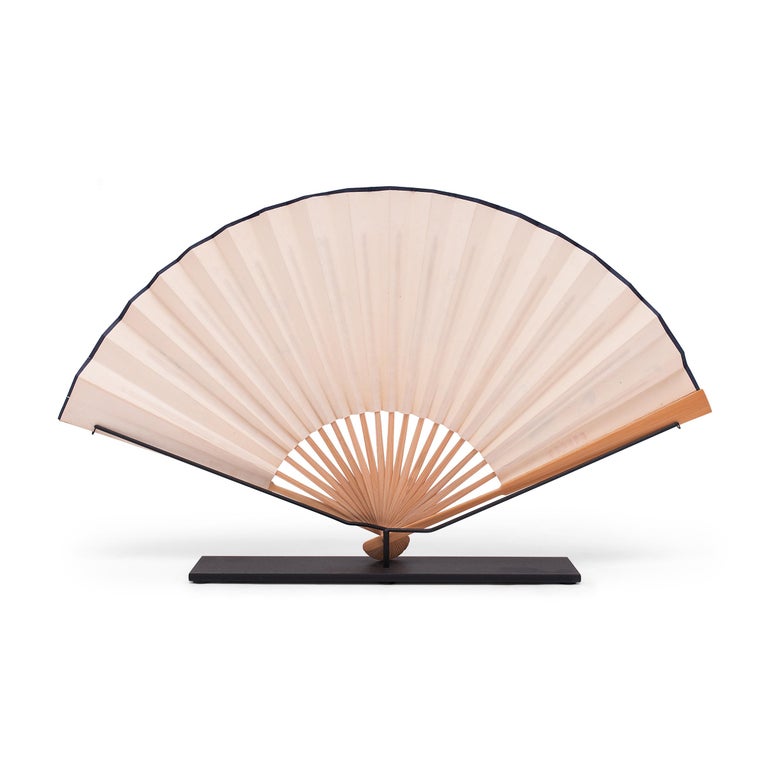 "At the Park 4" Painted Fan by Deng Ying at 1stDibs