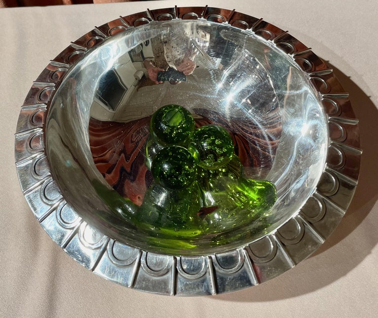 Atelier Borgila Art Deco Sterling Silver Bowl For Sale at 1stDibs