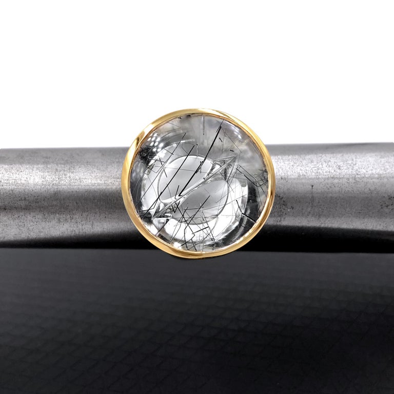 Atelier Munsteiner Magic Face Black Tourmaline Quartz One of a Kind ...