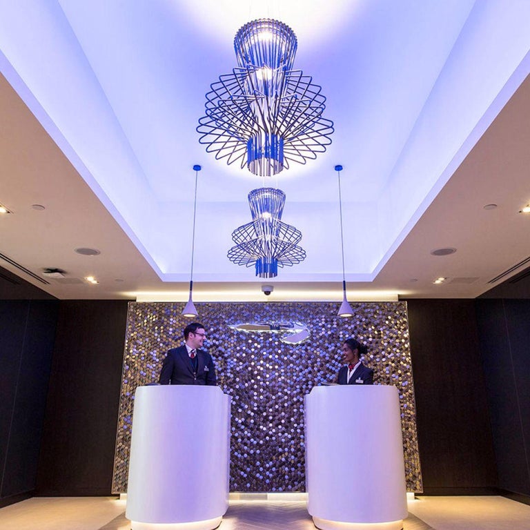 Atelier Oi ‘Allegro Ritmico’ LED Chandelier Lamp in Graphite for ...